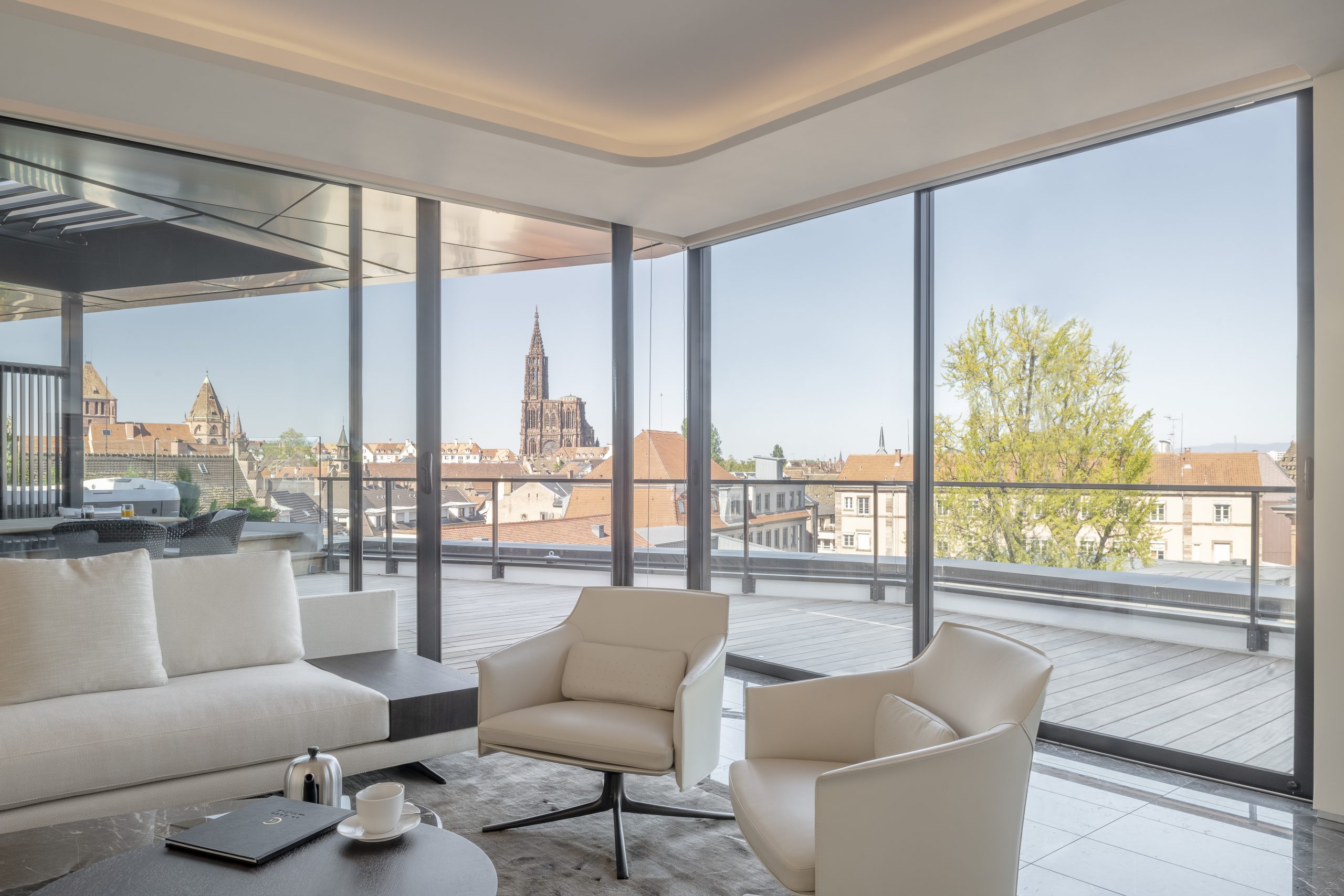 Appartement haut de gamme en attique à Strasbourg Centre-ville